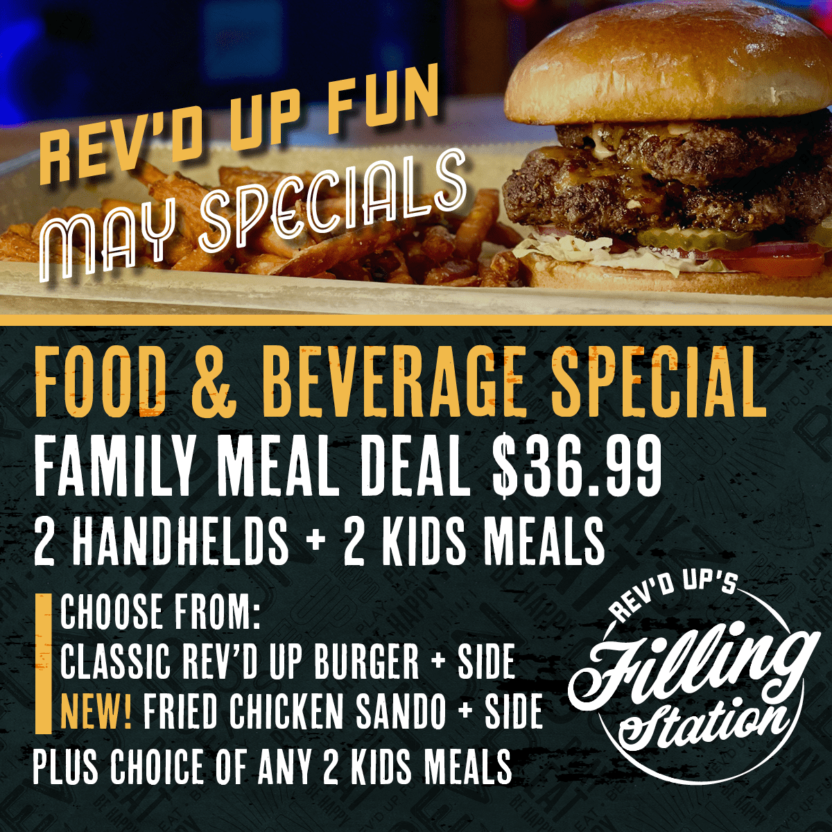 Arcade Bar & Family Fun - Revd Up Fun